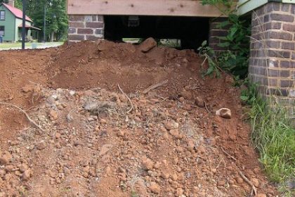 Proper Soil Grading and Wet Basements | SANI-TRED